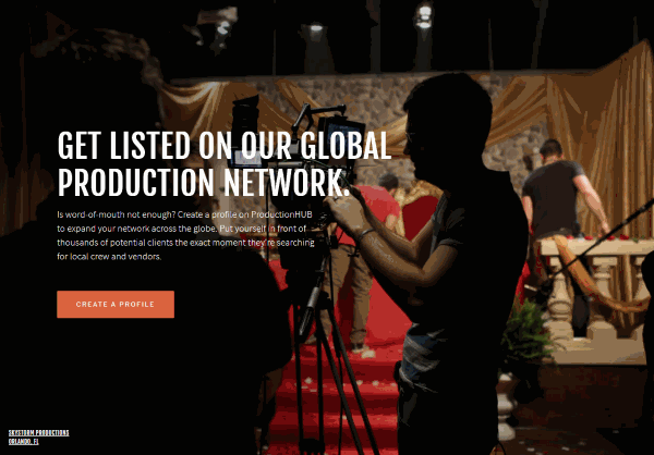 Advertise With Us | ProductionHUB