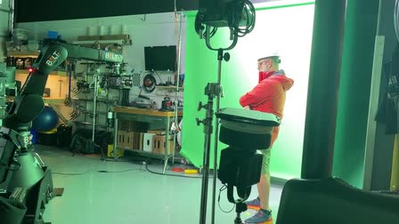 Bolt Robot to Unreal Engine Virtual Production Greenscreen Example ...