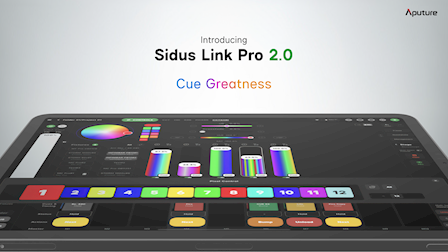 Aputure Debuts Sidus Link Pro 2.0 Lighting Control at Cine Gear LA 2025 ...